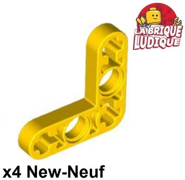 LEGO TECHNIC 4X Liftarm 3x3 L Shape thin mince noir/black 32056 NEUF ...