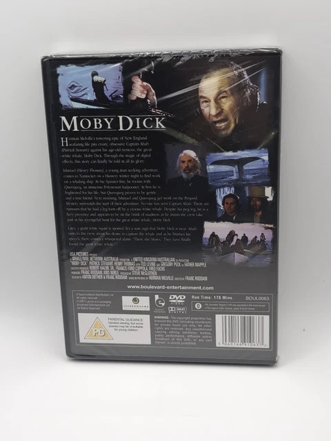 MOBY DICK PATRICK Stewart Gregory Peck Ted Levine Henry Thomas Uk Dvd ...