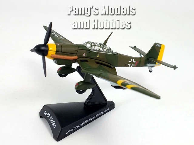 JUNKERS JU-87 STUKA German Dive Bomber 1/110 Scale Diecast Model £34.43 ...