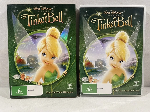 DISNEY - TINKERBELL DVD PAL Region 4 - With Slipcase £6.77 - PicClick UK