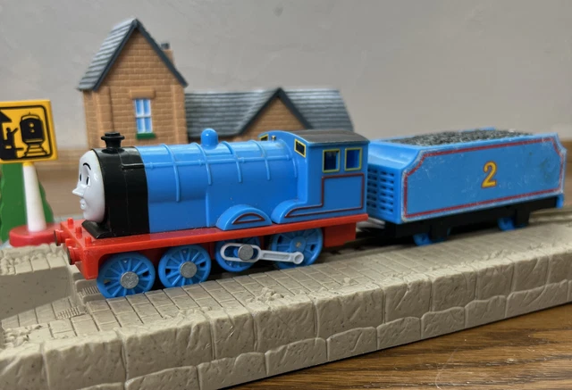 THOMAS & FRIENDS TrackMaster Talking Edward Motorized Railway Train ...