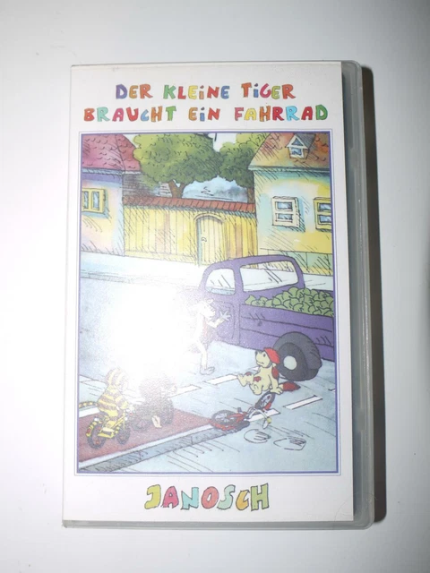 DER KLEINE TIGER Braucht ein Fahrrad Janosch VHS VIDEO Kassette EUR 1 ... DER KLEINE TIGER Braucht ein Fahrrad Janosch VHS VIDEO Kassette EUR 1 ...