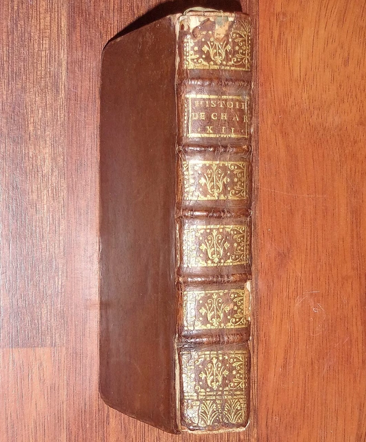 VOLTAIRE HISTOIRE DE CHARLES XII Roy roi de SUEDE 1737 Revis complet 2 ...