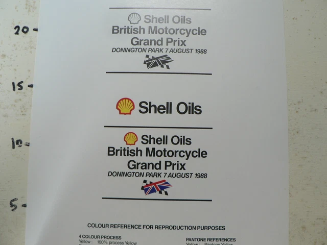 SHELL LOGO GRAPHICS Colour Reference For Reproduction British ...