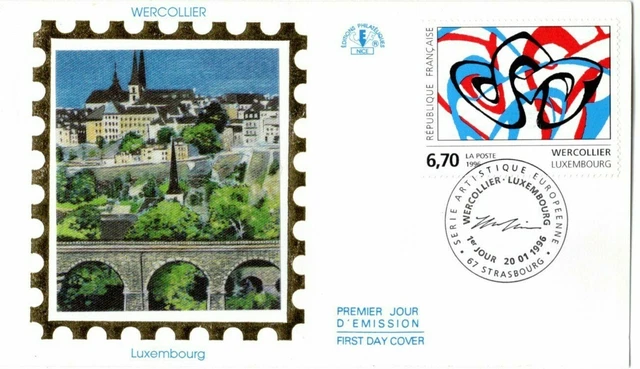 2986 FDC ENVELOPPE 1er JOUR CEF WERCOLLIER EUR 3,00 - PicClick FR