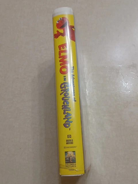 SESAME STREET VHS Tape Elmo In Grouchland £13.51 - PicClick UK