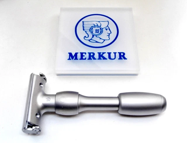 MERKUR VISION SOLINGEN Rasierer RASIERHOBEL Chrom matt Adjustable ...