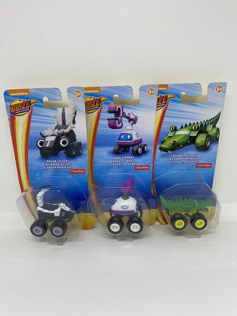 BLAZE AND THE Monster Machines Gabby's Robot , Skunk And Alligator ...