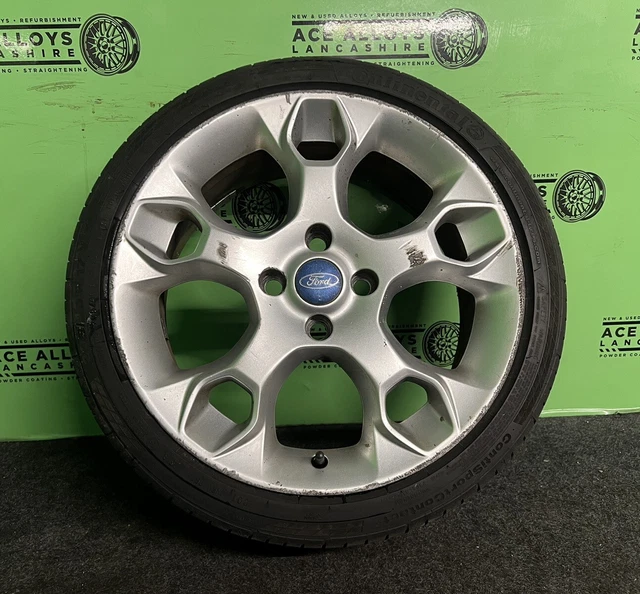 GENUINE OEM FORD FIESTA MK7 ZETEC S 17” 4x108 ALLOY WHEEL X 1 SINGLE ...