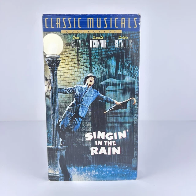 SINGIN’ IN THE Rain - VHS Video Gene Kelly-Debbie Reynolds, Tested $6. ...
