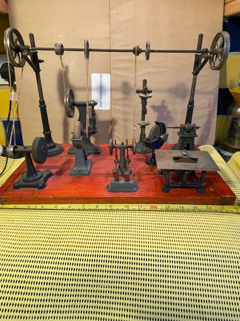 VINTAGE MODEL STEAM Engine Workshop Lineshaft Tools Bing Wilesco Mersey ...