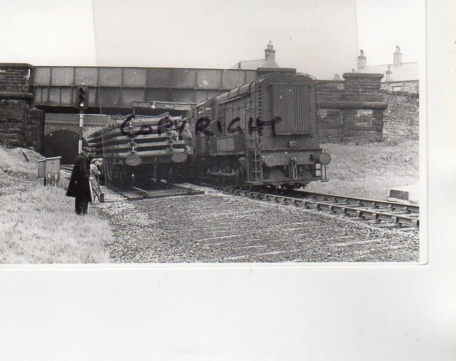 RAIL PHOTO EARLY Diesel 12057 New Mills Derbyshire LMS MR LNER GCR £3. ...