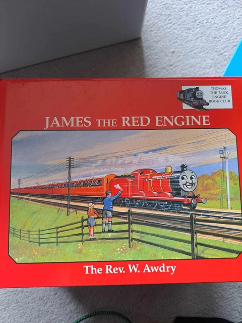 THOMAS THE TANK Engine Book "James the Red Engine" £3.00 - PicClick UK