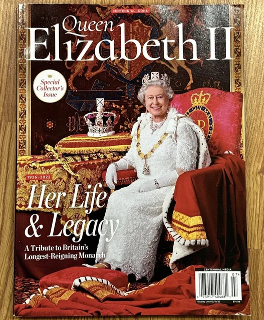 QUEEN ELIZABETH MAGAZINE Special Collectors Tribute Issue Rare New 1926 - 2022 £9.45 - PicClick UK