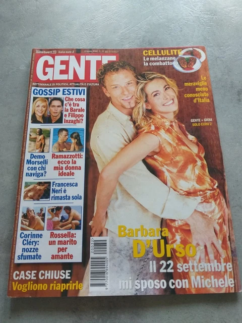 GENTE 8 AGOSTO 2002 N. 32 - Marilyn Monroe Si Uccide Quando John La ...