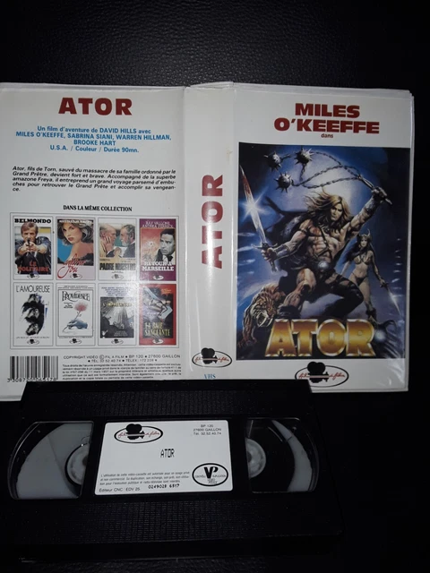 RARE VHS ATOR Avec Milles O'keeffe EUR 8,00 - PicClick FR