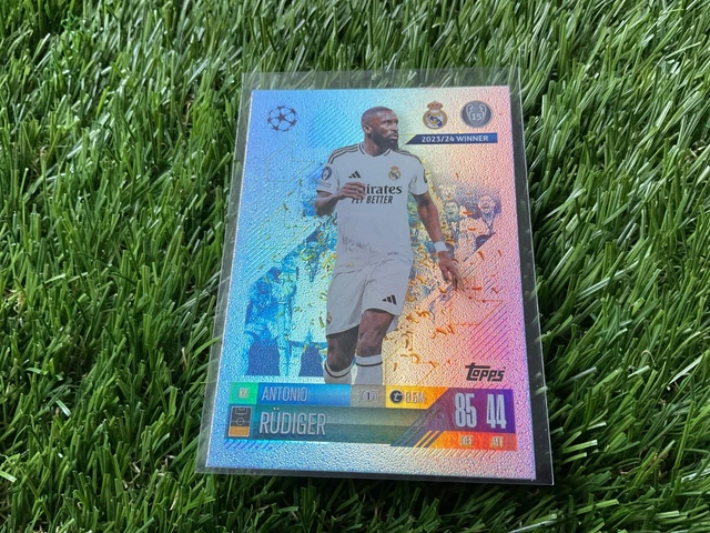 TOPPS MATCH ATTAX 2024/25 Antonio Rudiger Real Madrid#121 £0.99 ...