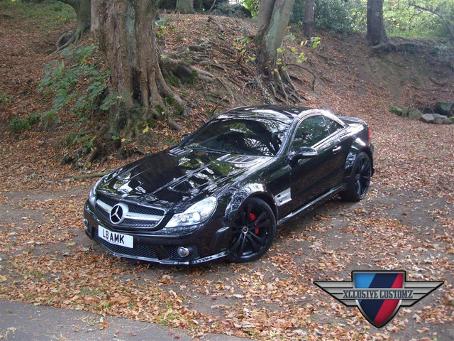 MERCEDES WIDE STYLING SL63 AMG Full Body Kit for Mercedes SL R230 £ ...