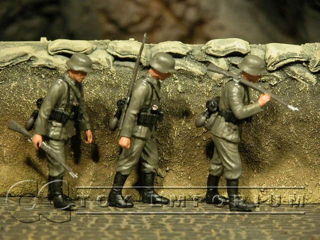 CUSTOM BUILT 1:35 WWII German Infantry Soldier Set $66.61 - PicClick CA