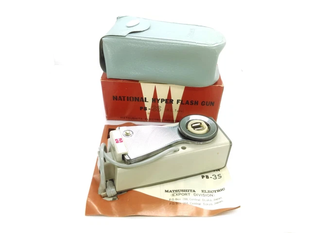 MATSUSHITA NATIONAL PB-3S Hyper Flash Gun (B.c. Type) - New Old Stock £ ...
