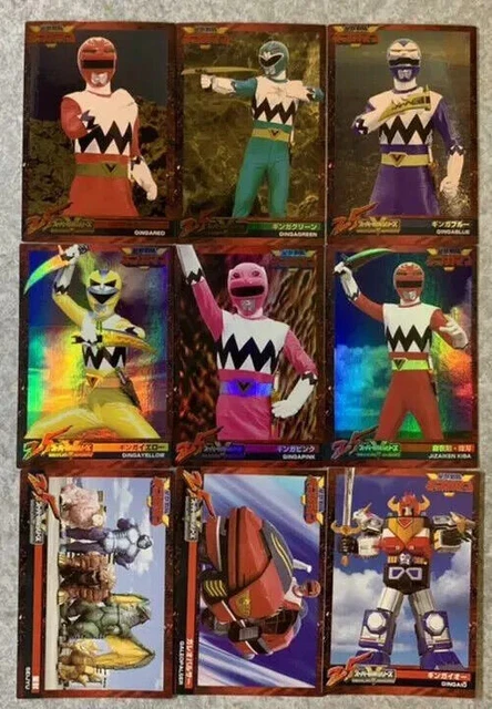 WAFER SUPER SENTAI Trading Card Star Beast Sentai Gingaman EUR 56,52 ...