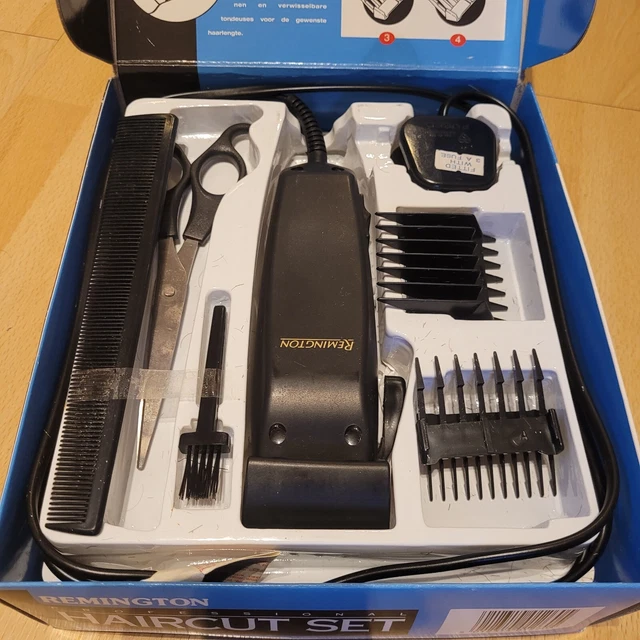 REMINGTON PROFESSIONAL HAIR Clippers Haircut Styling Set HC600 Vintage ...
