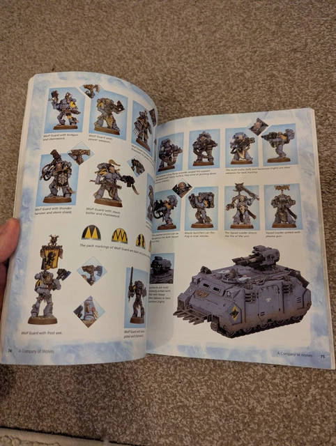 WARHAMMER 40K SPACE Wolves Codex 5th Edition £3.31 - PicClick UK