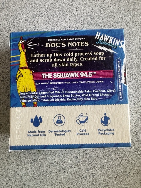 DR SQUATCH STRANGER Things SQUAWK SIGNAL STEVE 2025 Exclusive Limited ...