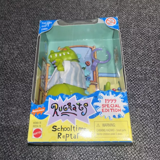 1999 Special Edition Rare Rugrats Mattel Reptar Dinosaur School Time £1050 Picclick Uk