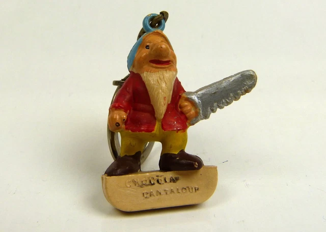 PORTE-CLÉS FIGURINE NAIN a la scie - Blanche neige, Snow White and the ...