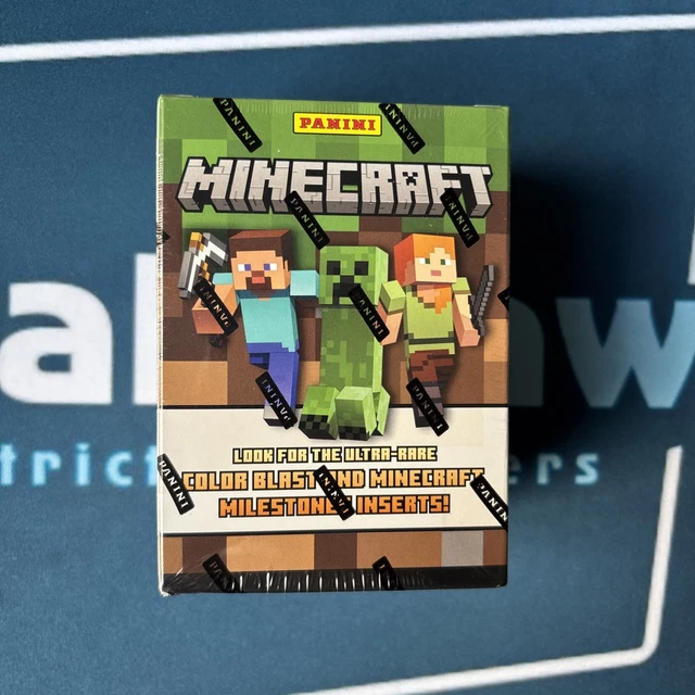 2024 PANINI MINECRAFT BLASTER Box (Look for Color Blast & Minecraft ...