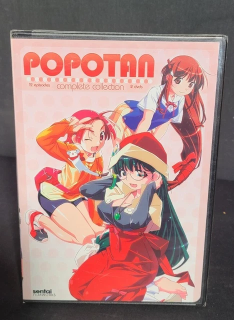 POPPTAN COMPLETE COLLECTION 2-Disc DVD Set Sentai Filmworks, New sealed ...