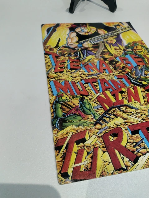 TEENAGE MUTANT NINJA Turtles #34 book issue 1990 Mirage Studios Eastman ...