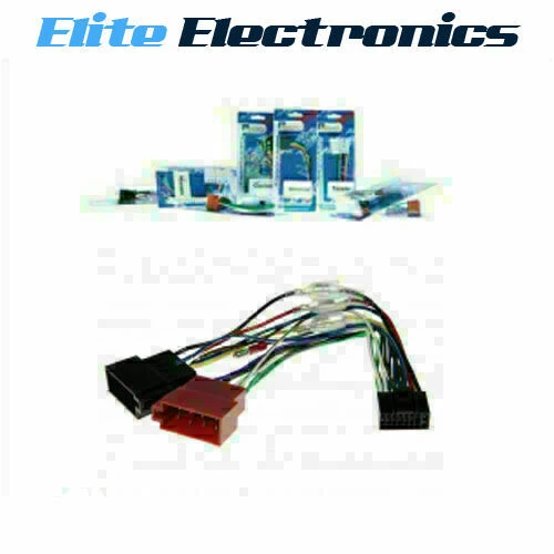 ISO HARNESS PLUG Connector Wiring Loom For Kenwood Dpx-U5140Bt Dpx ...