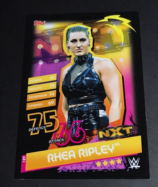 2020 RHEA RIPLEY WWE Slam Attax Reloaded Wrestling TCG Card #129 $2.49 ...