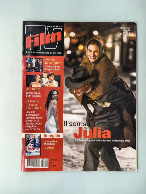 FILM TV 51-2003 Julia Roberts-Joe Dante-Lena Olin-Super Mario-Panthère ...