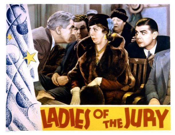 LADIES OF THE Jury Lobby Card Alan Roscoe Guinn Big Boy Movie Old Photo ...