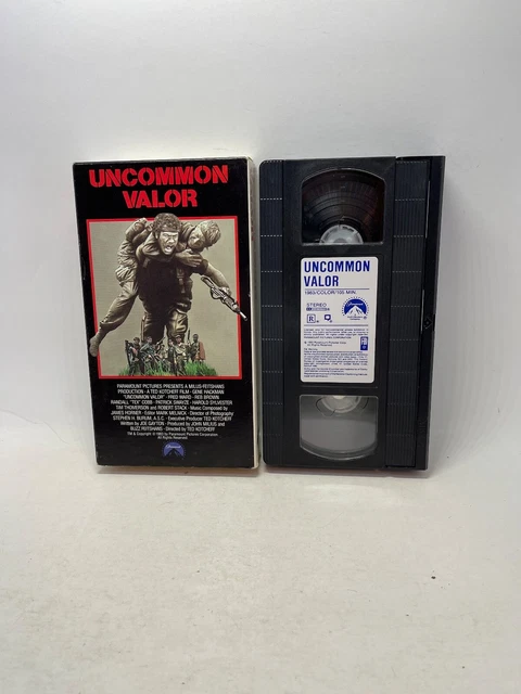 UNCOMMON VALOR (1983), VHS, Actor: Gene Hackman/Patrick Swayze/Robert ...
