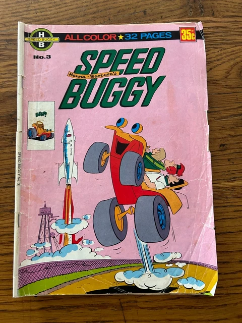 SPEED BUGGY #3 HANNA BARBERA (1970s) Australian All colour 32 pages $3. ...