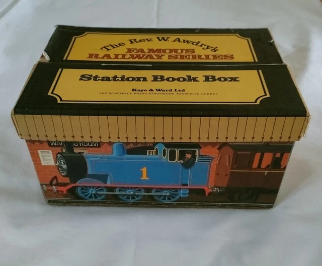 REV. W. AWDRY'S Famous Railway Series Station book box Thomas The Tank ...