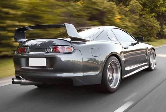 TOYOTA SUPRA MK 4 TRD look rear boot spoiler FRP £399.00 - PicClick UK
