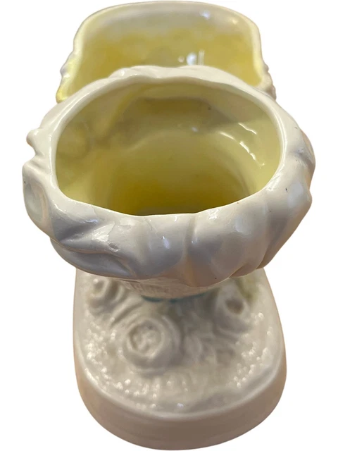 BAILEY & COOKE Parian Ware Double Bon Bon Dish Ceramic Victorian Era ...