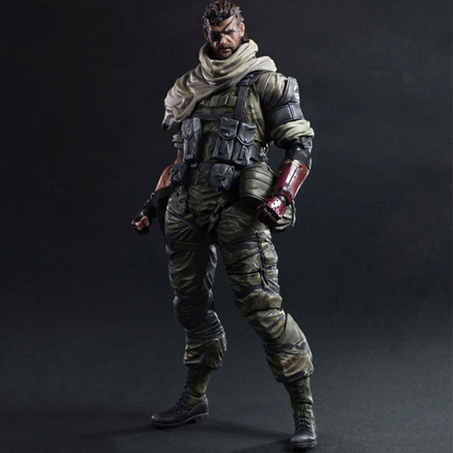 METAL GEAR SOLID 5 Snake Action Figure Play Arts Kai Model Toys New In ...