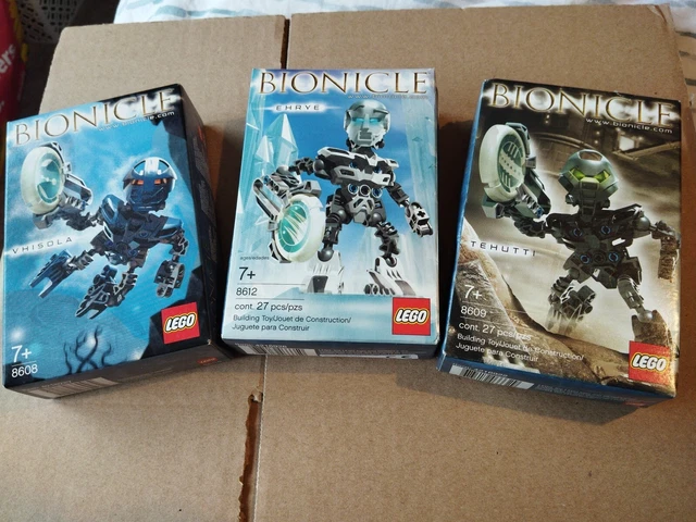 LEGO BIONICLE 8608 8612 8609 Metru Nui EUR 46,48 - PicClick FR