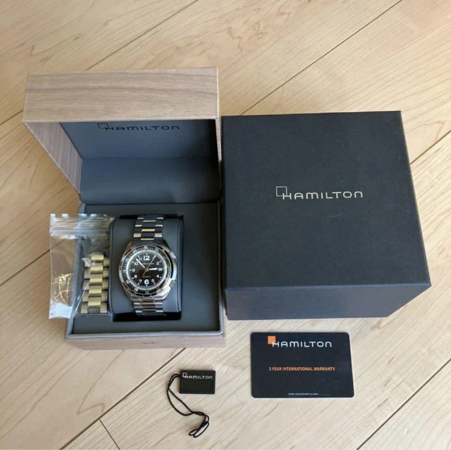 HAMILTON HAMILTON KHAKI Aviation Pilot Automatic-Winding Men's ...