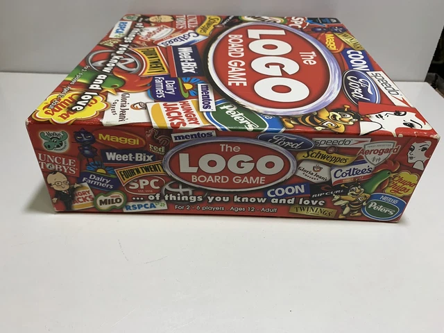 THE LOGO BOARD Game Australian Complete Original Board Game Good ...
