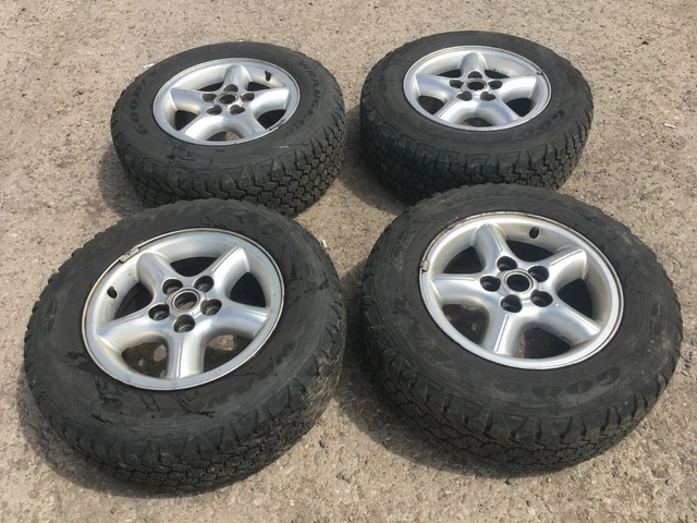 RANGE ROVER P38 original complete wheels 4 x alloy rims rims 16 inches ...