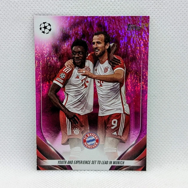 2023-24 TOPPS UCC rosa scintillante bromance bavarese Kane Davies #28 ...