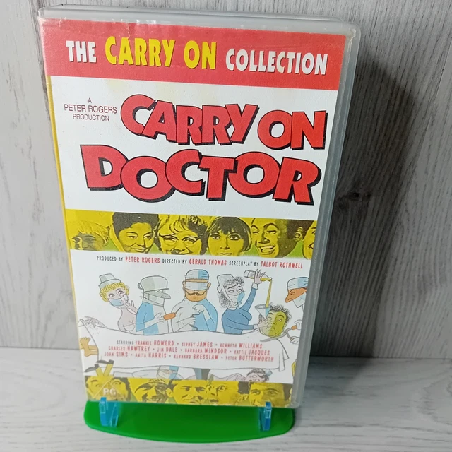 CARRY ON DOCTOR Vhs Tape - Rare Retro Movie £10.25 - PicClick UK