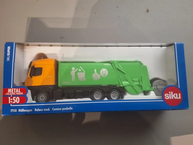 SIKU 2938 SONDERMODELL - Umbau Mercedes Benz Arocs Faun Müllabfuhr EUR ...